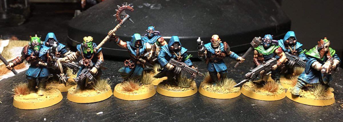 Dark Future Games: Alpha Legion Cultists: First Batch