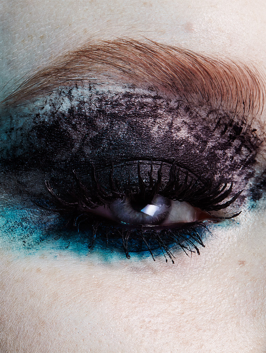 Rock and Roll Vamp Dark Rocker Makeup with model Zanna Van Vorstenbosch