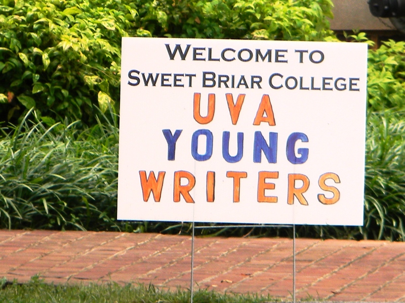 SWAC Girl: UVa summer Young Writers Camp ... exploring the 3200-acre ...