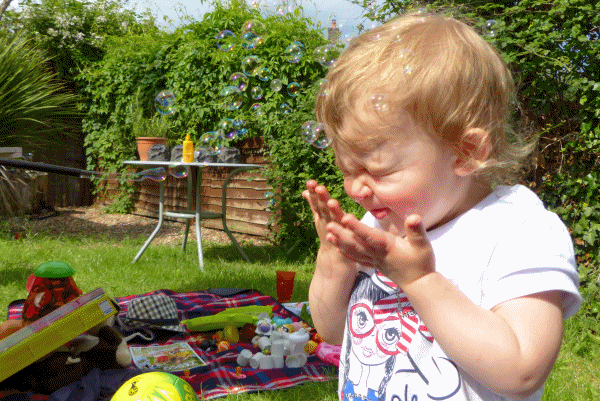 Blowing Bubbles Animated Gif