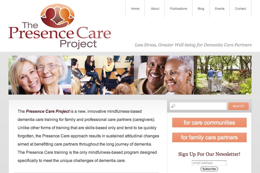 Relationship: Putting the Presence Care Project on the Web Map