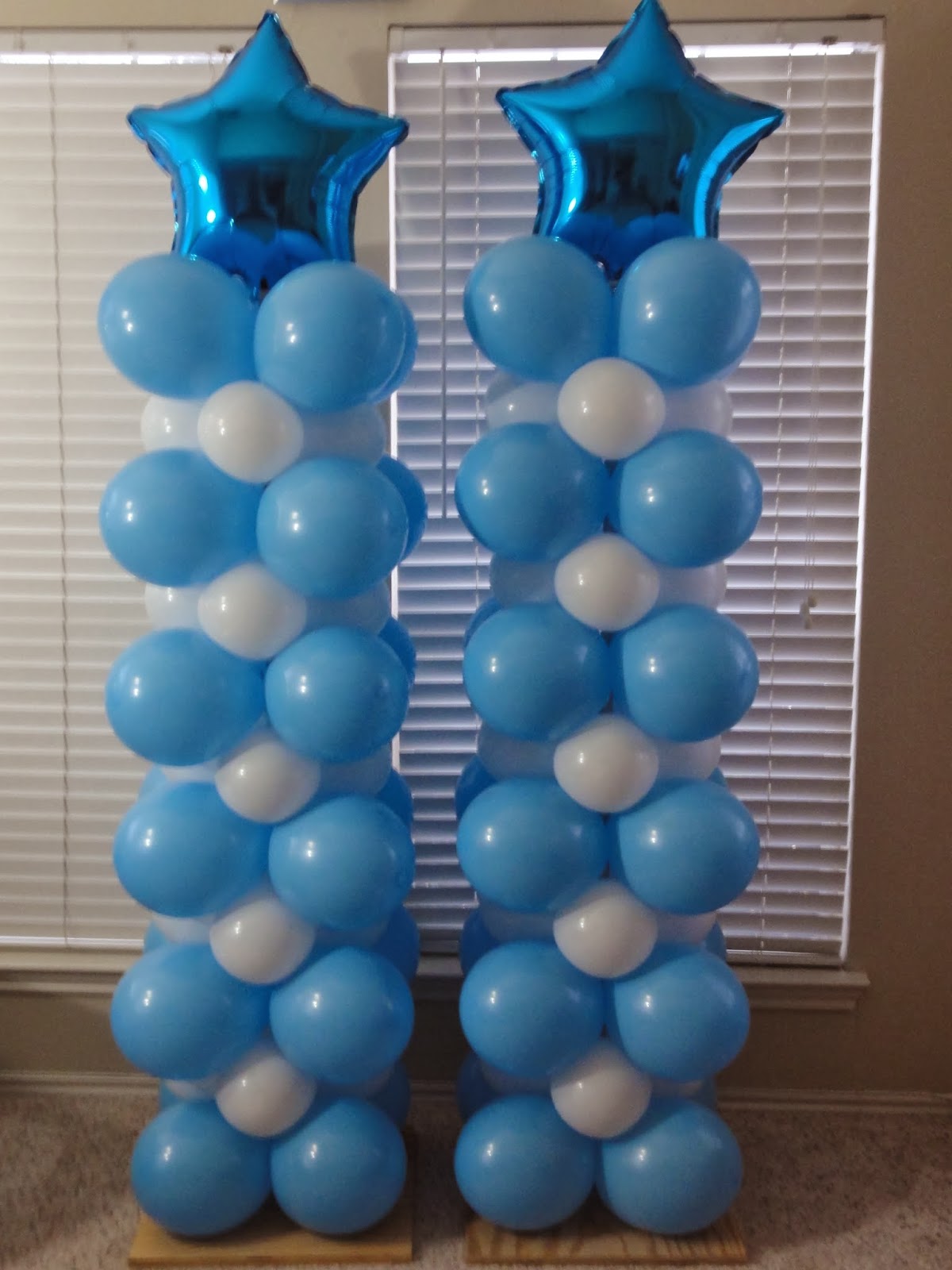 Santo Diamond Balloon Design: Balloon Column