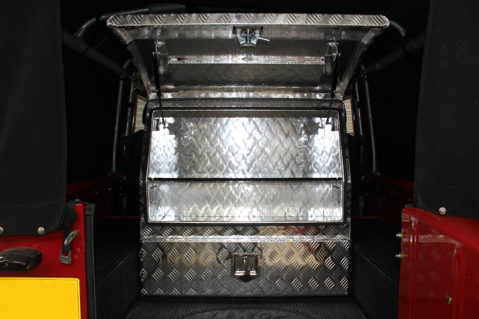 Landrover Defender: ALUMINIUM TOOL BOX CHEST VAULT WITH DRAWER ALLYBACK ...