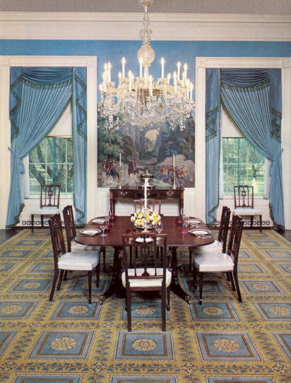The Devoted Classicist: White House: The President's Dining Room