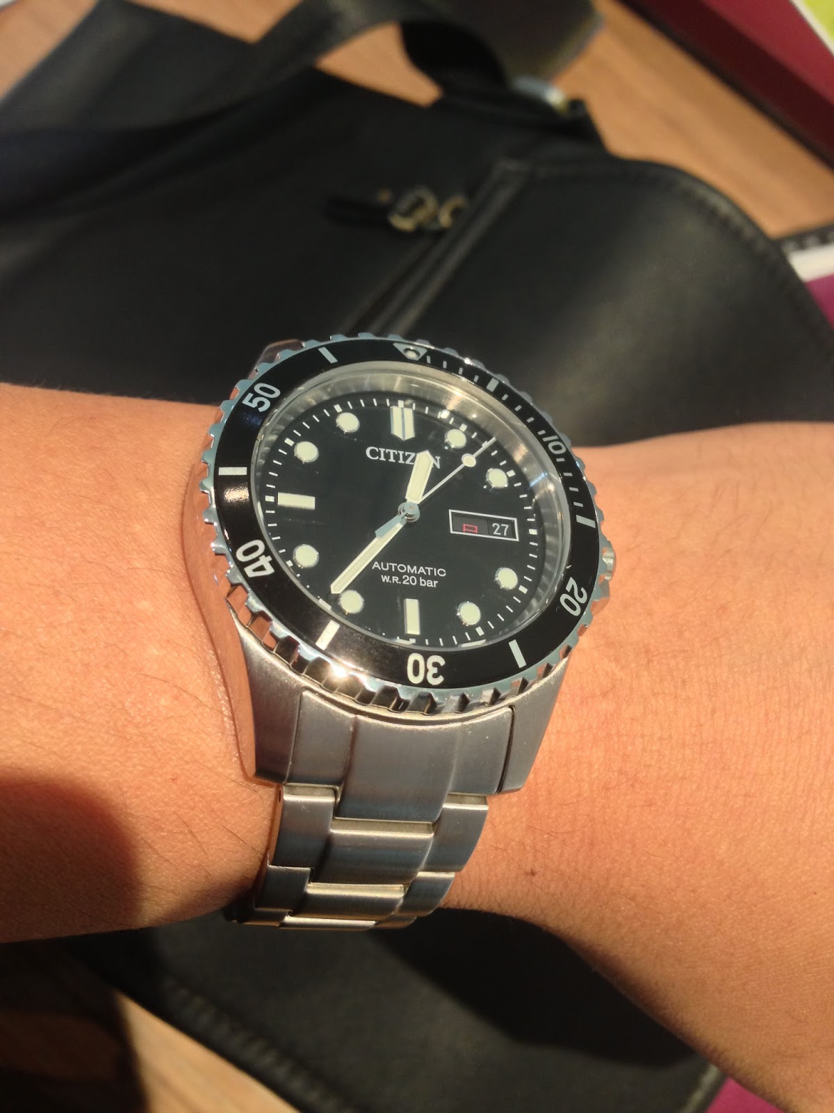 My Eastern Watch Collection: Citizen Automatic NY602151E Divers' Watch ...
