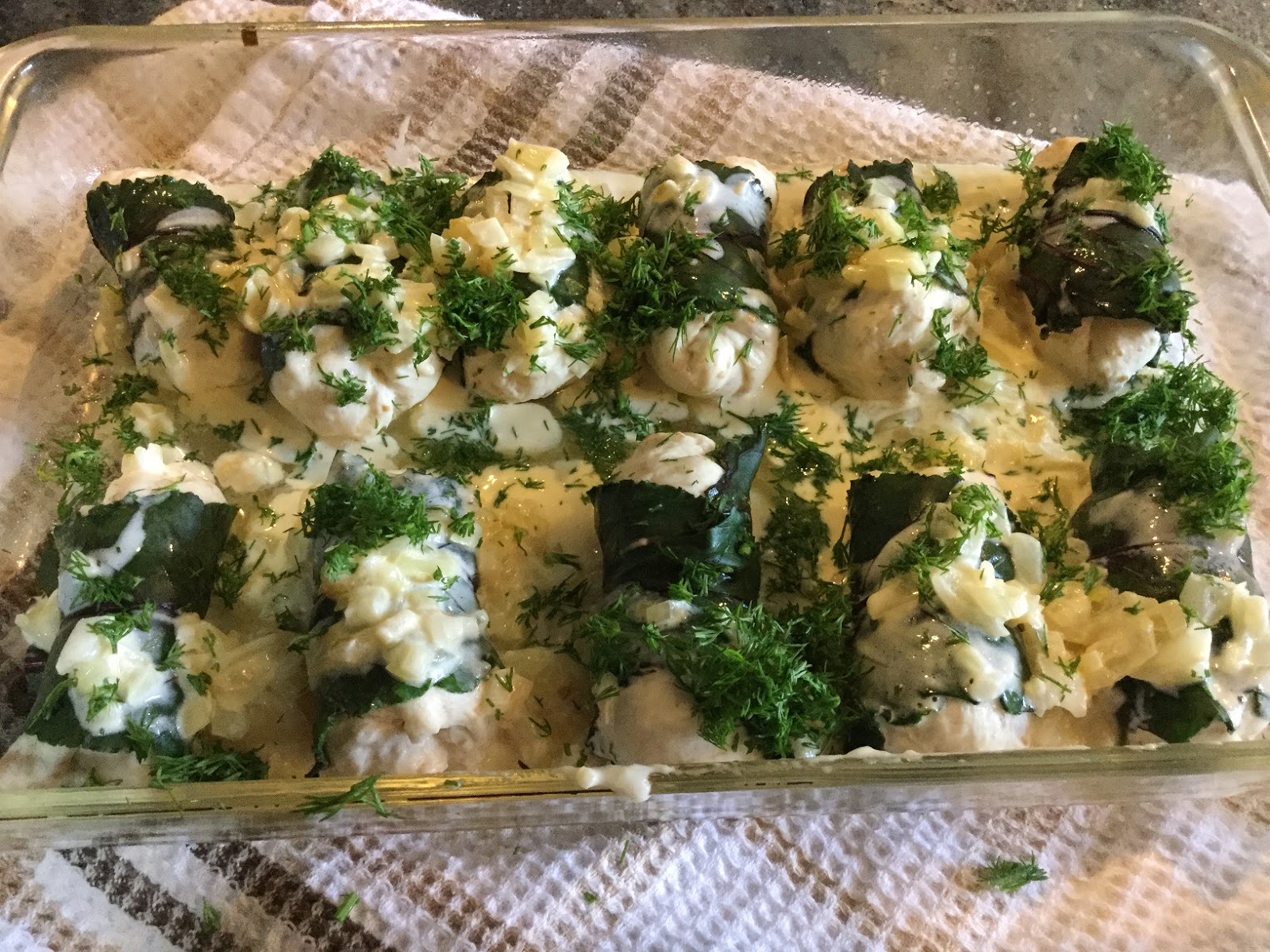 Kootenai Girl - A Vegetarian Food Adventure: Beet Leaf Holubtsi......