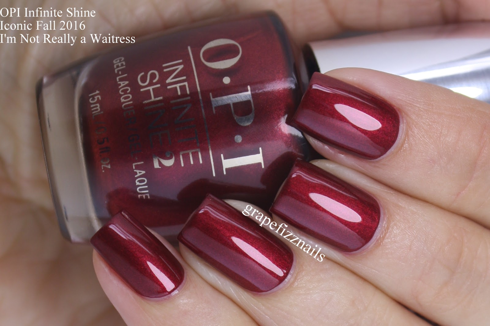 Grape Fizz Nails: OPI Infinite Shine Iconic Shades for Fall 2016