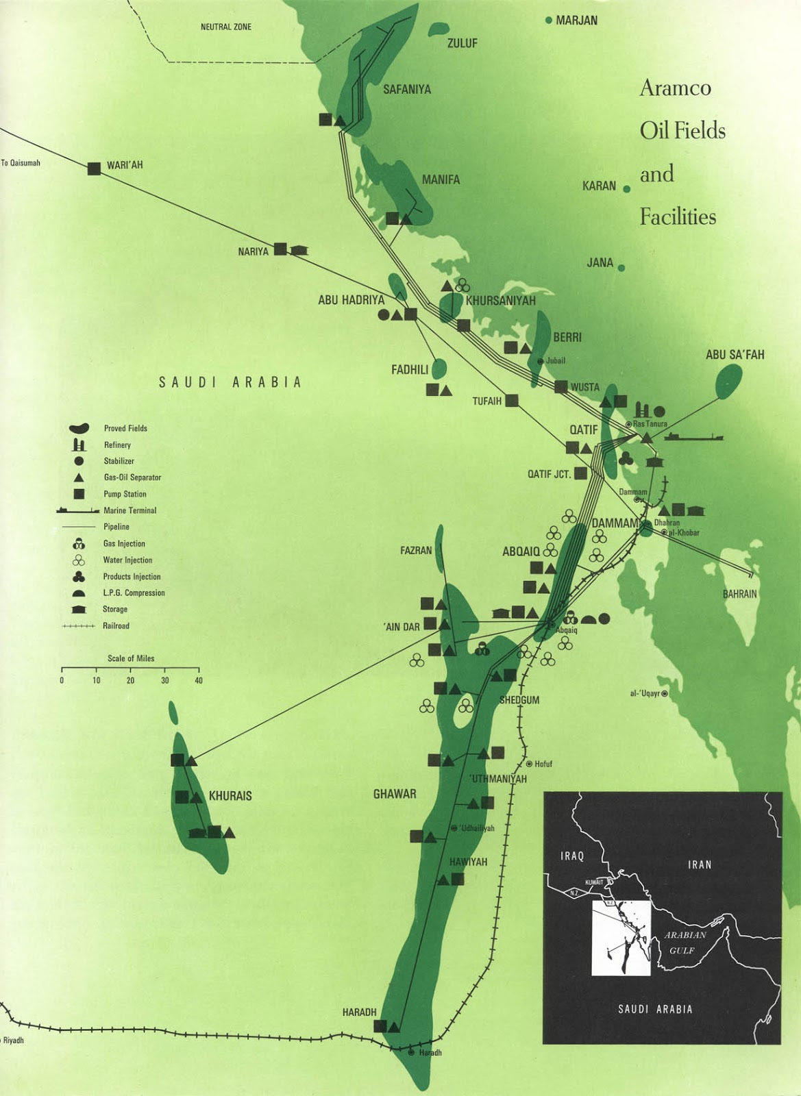 facsimilium: Aramco Handbook (20th C) Saudi Geological Maps
