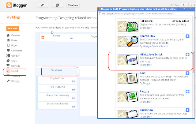 Programming/Designing related technical Informations: Get Floating ...