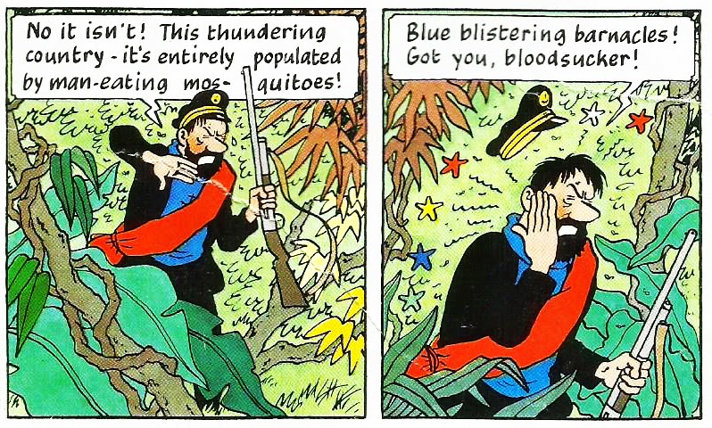 Captain Haddock Reactions