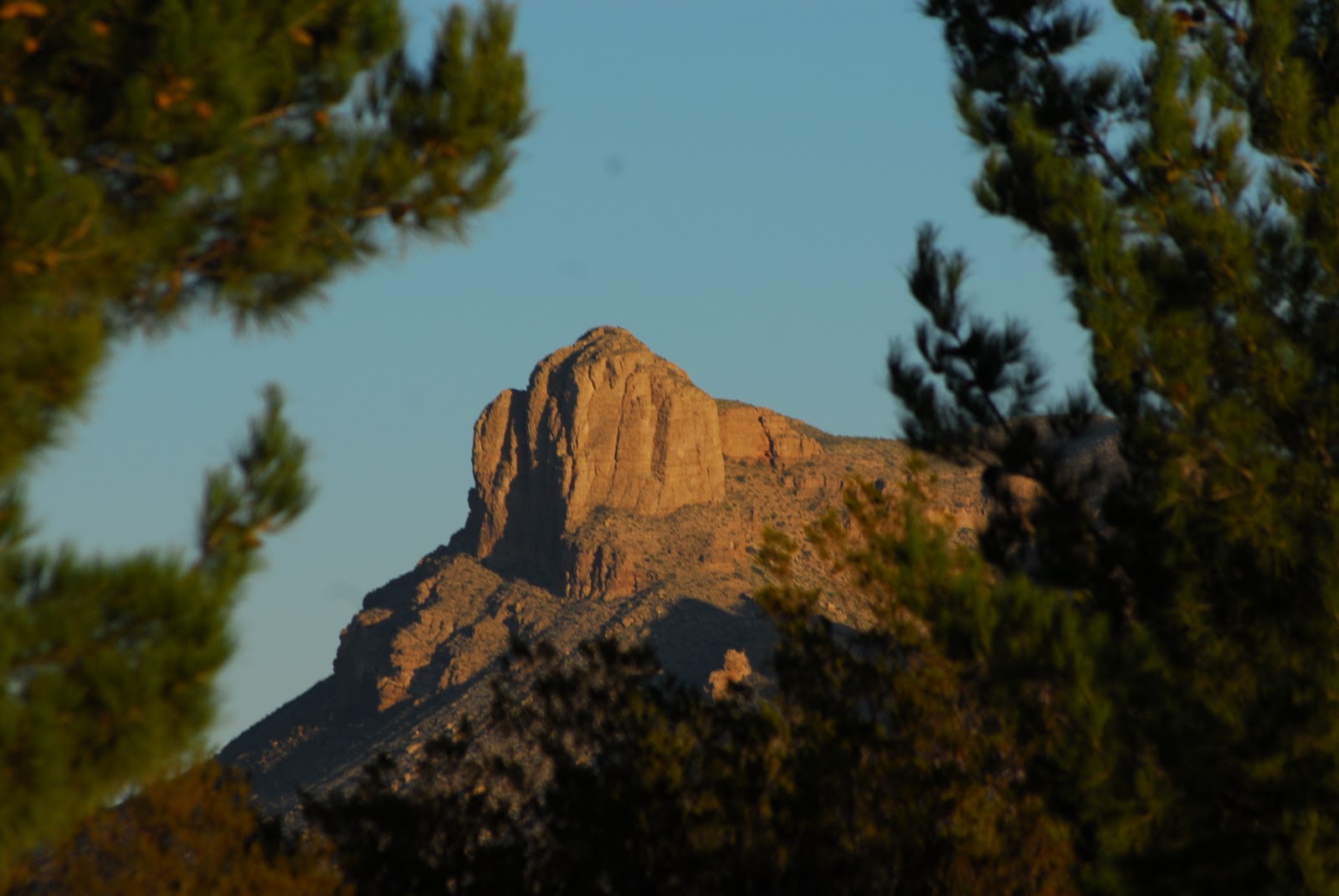Texas Mountain Trail Daily Photo: The View from I-10 Van Horn's Six ...