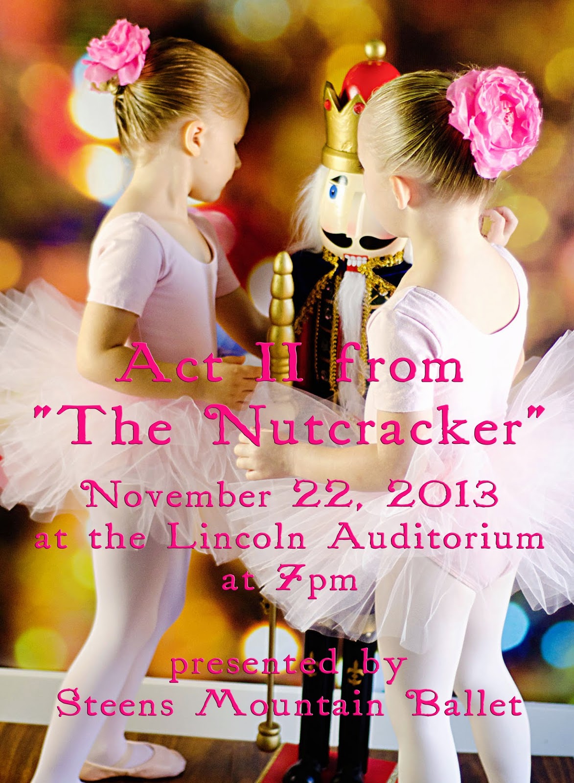 Steens Mountain Ballet: Nutcracker class photos. So sweet.