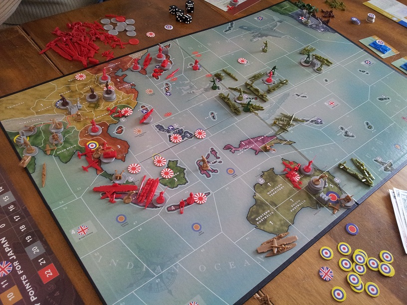 Inner Sanctum of the Ninveah: Axis & Allies Pacific - The Doom Race