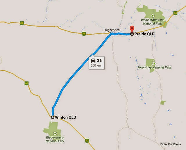 Doin' The Block: Day 205 – 29/6/14 – Prairie – Winton QLD
