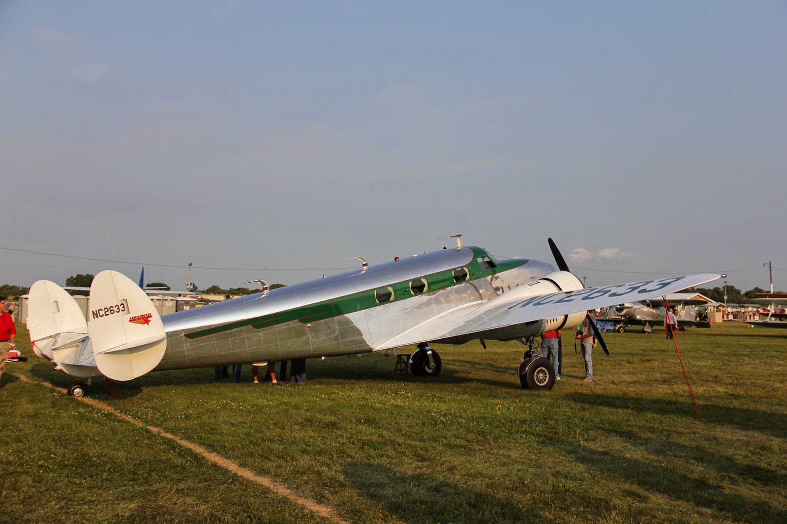 Lockheed 12s at Oshkosh 2014