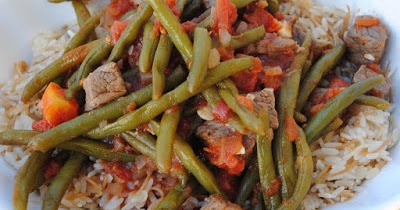 Loubieh Bil Lahme Recipe | Arabic Food Recipes