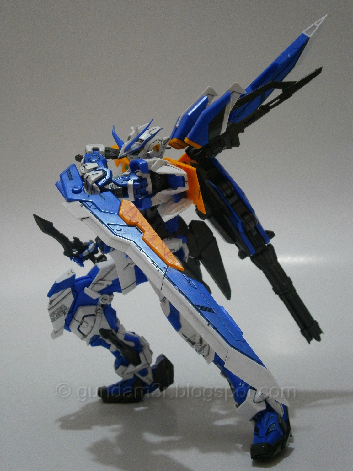 Gundam Astray Blue Frame Second Revise MG Review Part 4
