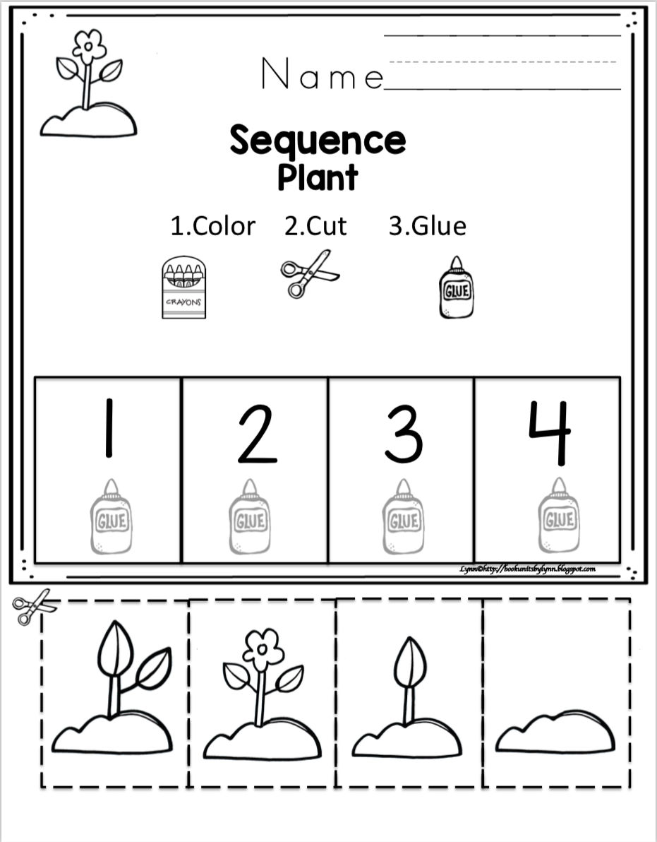 SPRING SEQUENCE ~ Book Units by Lynn