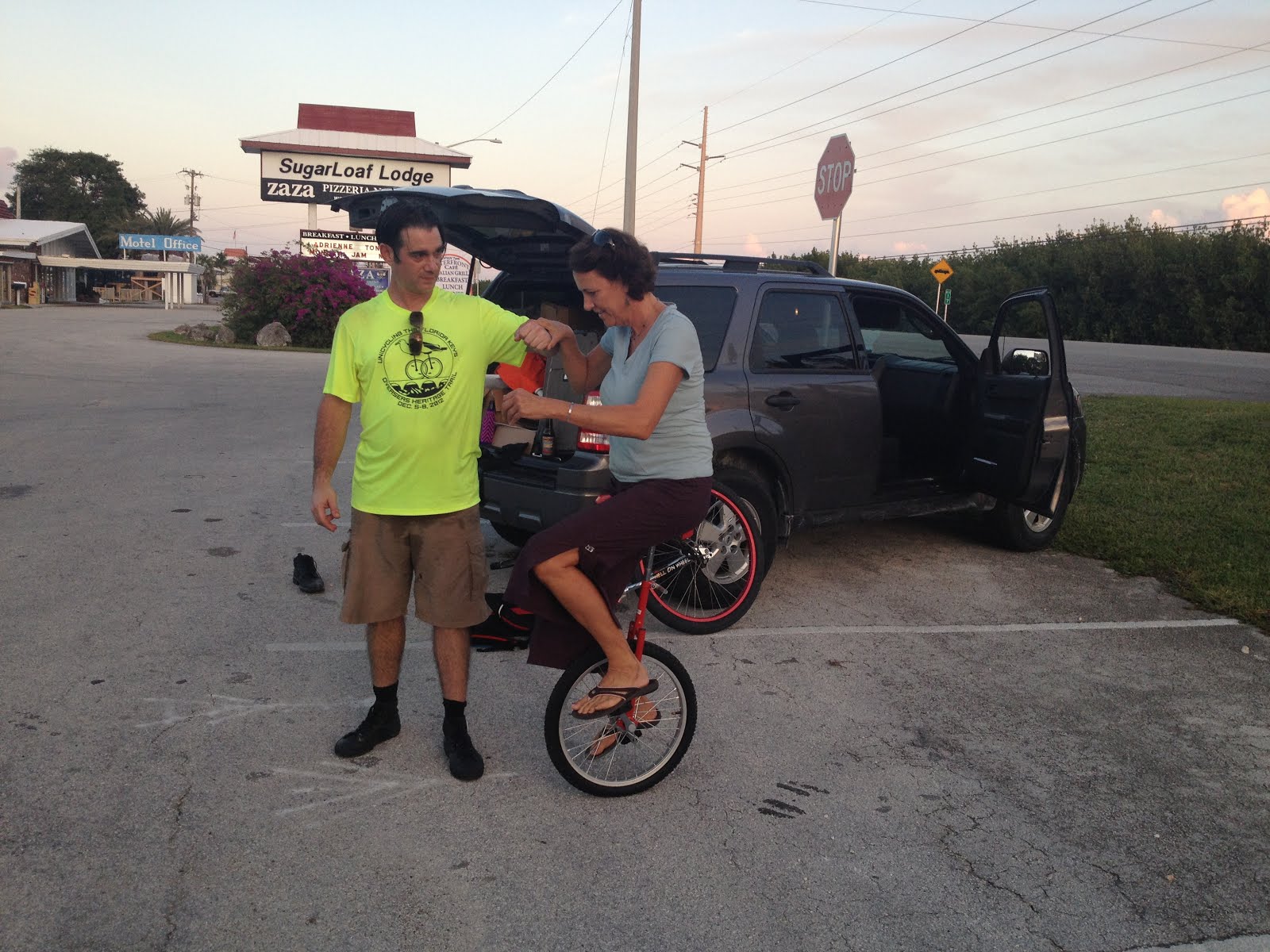 Unicycle Bridge Tour: Florida Keys Bridge #38 Harris Gap Channel Bridge ...