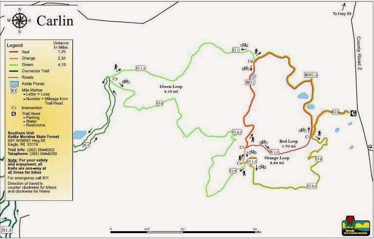 oh...running: emma carlin trail head and the ice age 50K