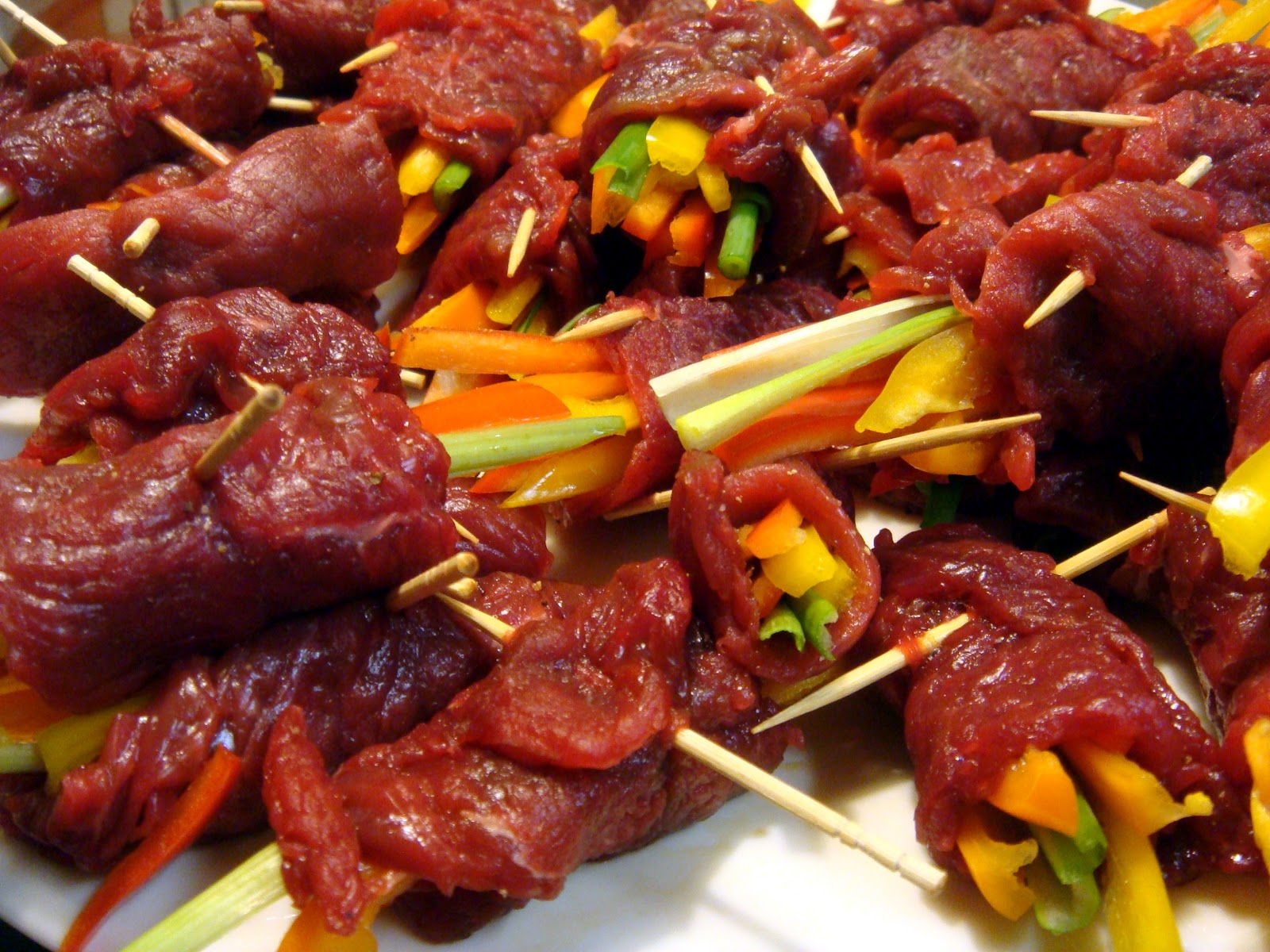 the little olive branch: grilled beef rolls