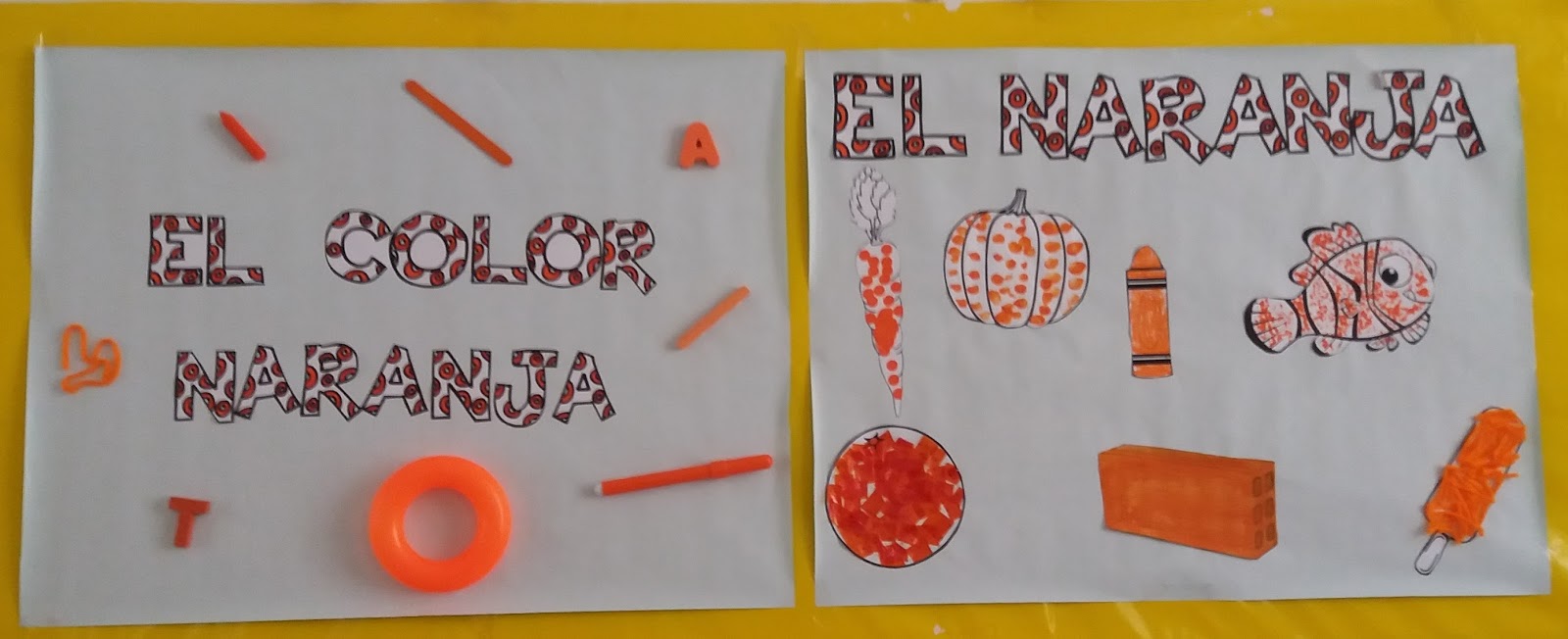 Los peques del Sanra: Color, color… NARANJA (3 años)