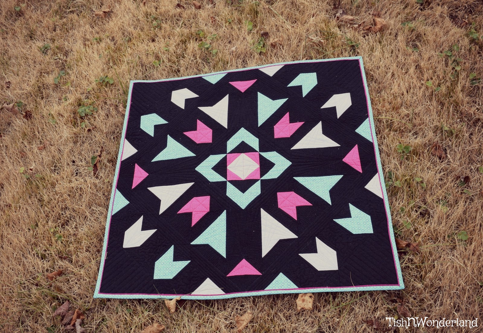 Tish's Adventures in Wonderland: Fireburst-Fireworks Display of Quilts