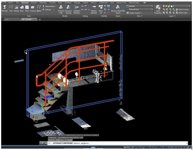 Modelamiento 3D con Nube de Puntos en AutoCAD Plant 3D - cadBIM3D
