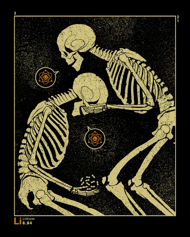 INSIDE THE ROCK POSTER FRAME BLOG: Dan McCarthy Helium & Lithium Prints