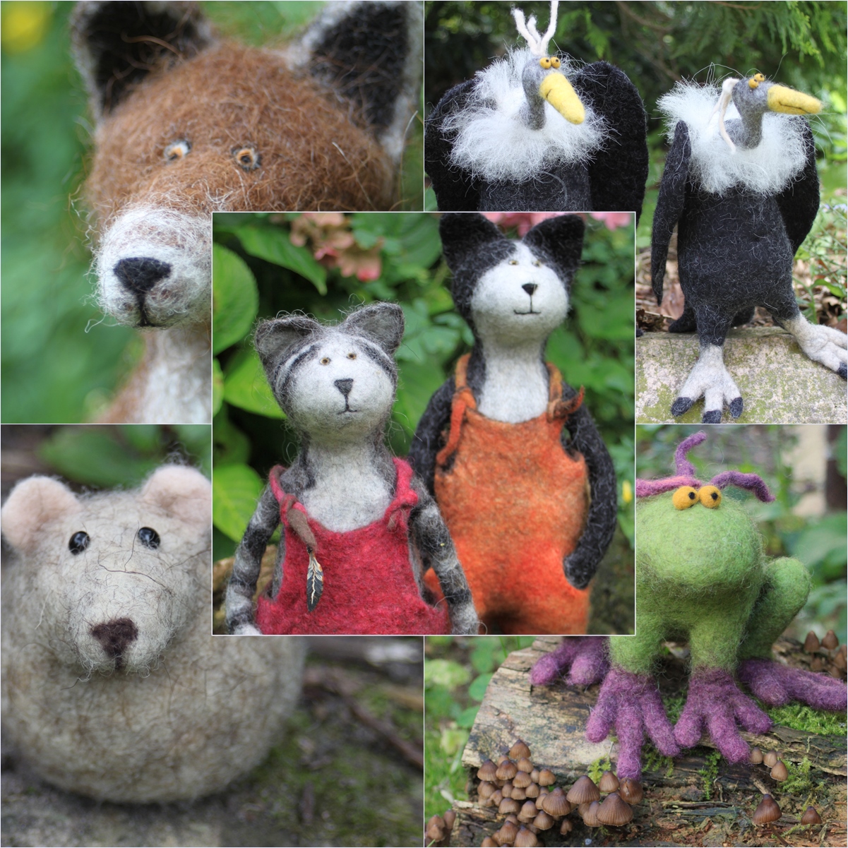 Filzkram: Tiere filzen im Süden