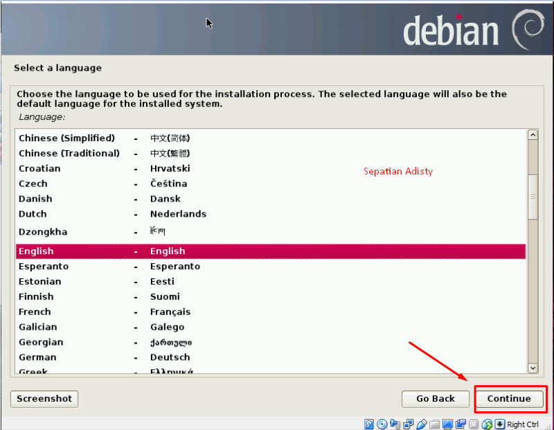 CARA INSTALL DEBIAN 7.5 BERBASIS GUI MENGGUNAKAN VIRTUALBOX