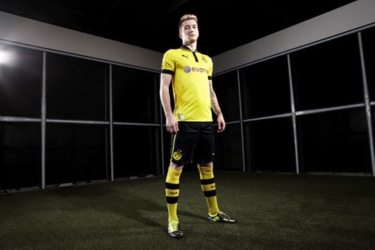 Chaussures Puma Powercat 1.2 Noir/Jaune Fluo/Bleu