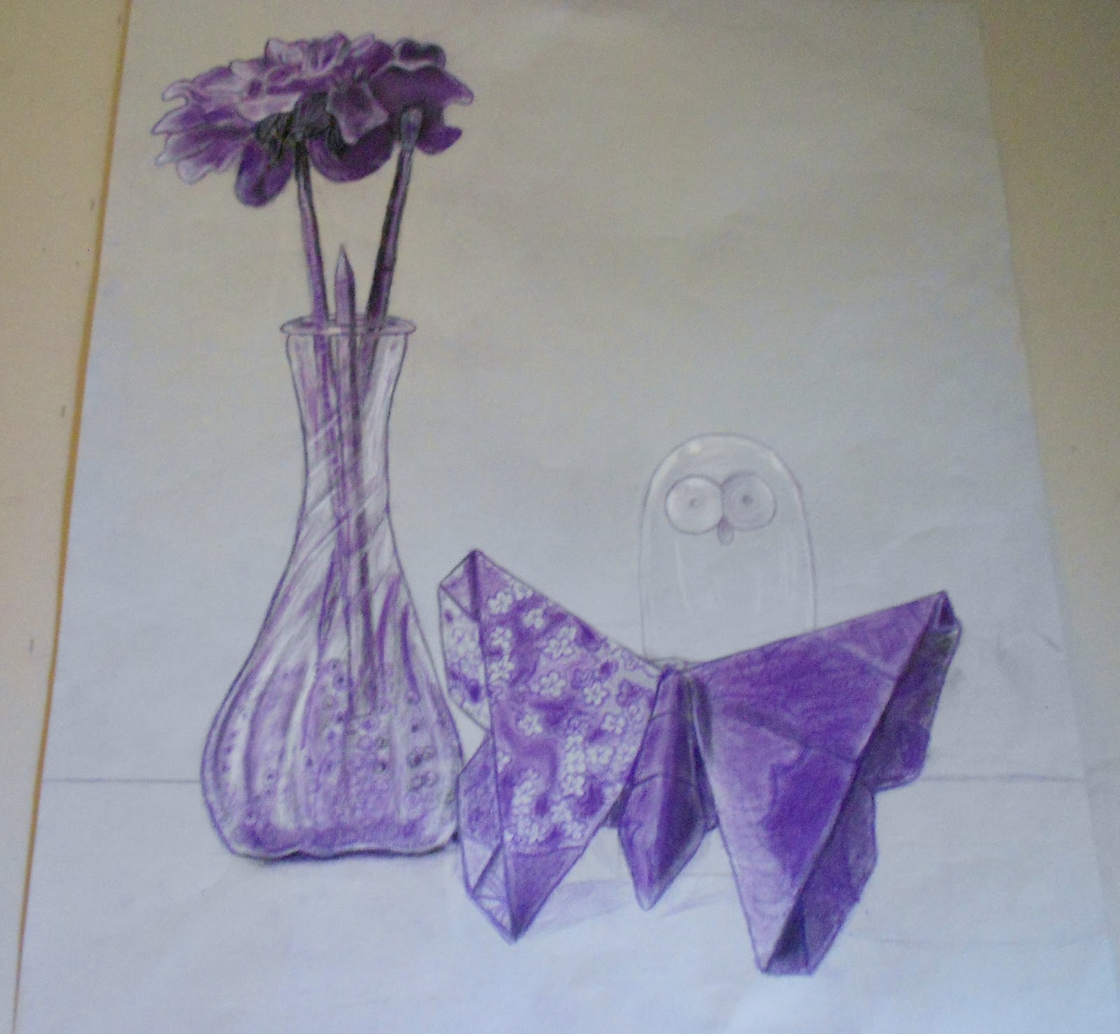 The Artistic Adventures of Abby McGrath: Monochromatic Still Life