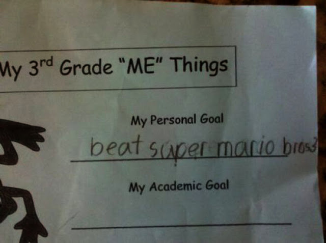 Chuck's Fun Page 2: Funny school work