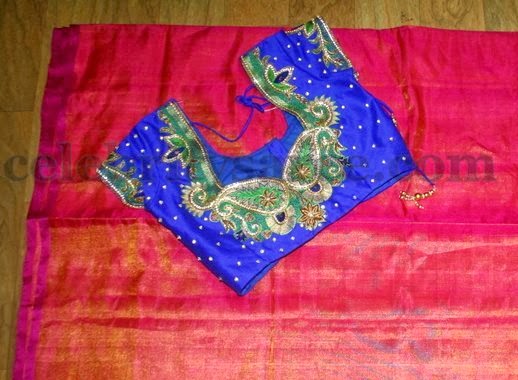 Maggam Work Latest Blouses 2014 - Saree Blouse Patterns