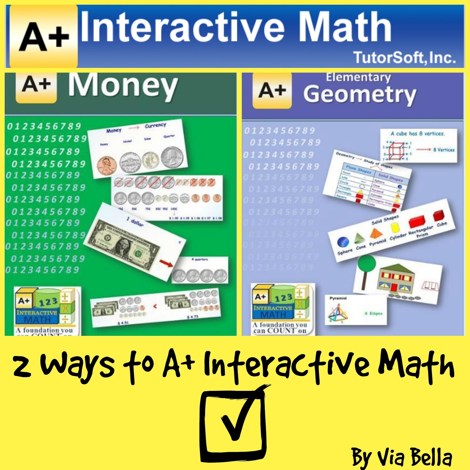 Via Bella: 2 Ways to A+ Interactive Math