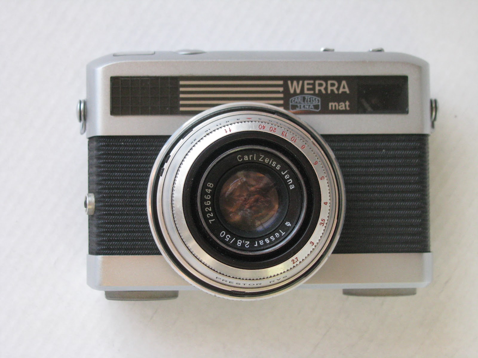 Analogkamera - A virtual photomuseum: Carl Zeiss Jena, Werra mat