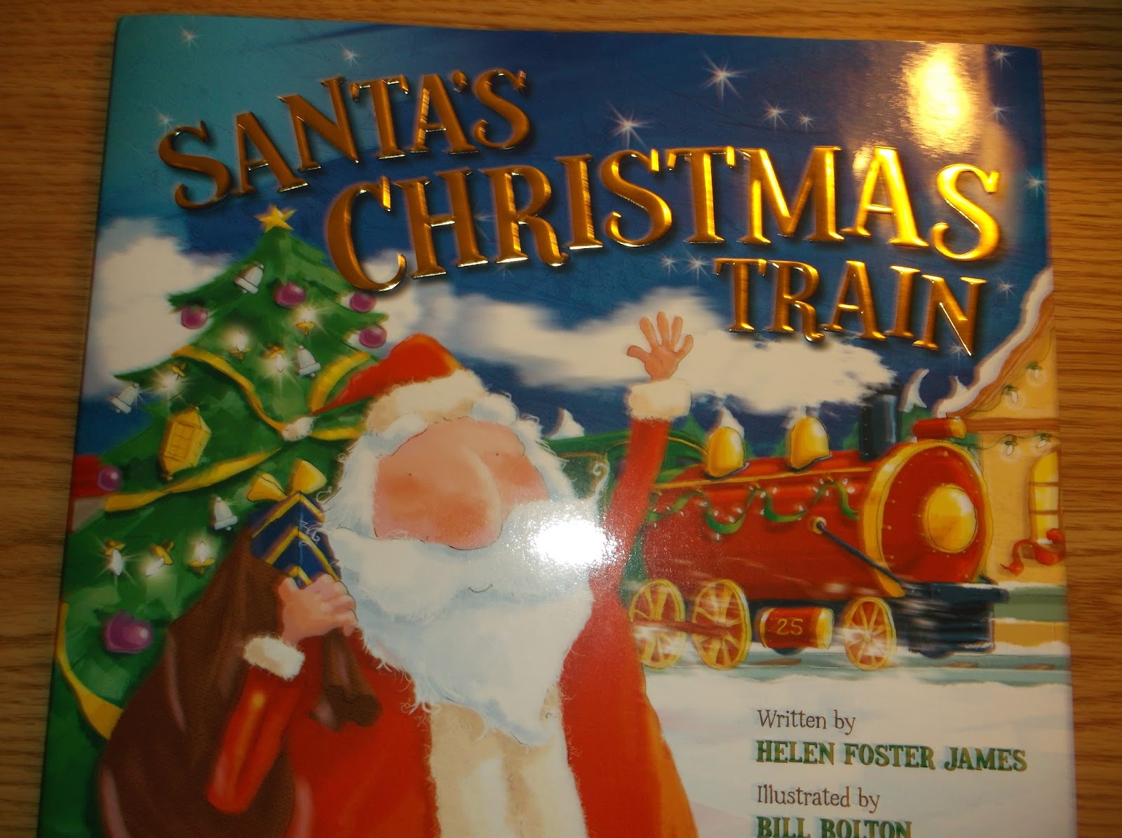 Missy's Product Reviews : Santa’s Christmas Train written by Helen ...