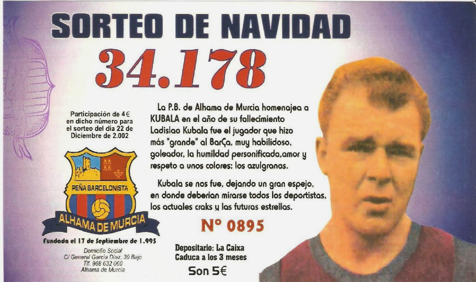 KdeKorner: PARA CORAZÓN, EL DE LADISLAO KUBALA
