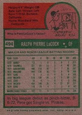 Vintage Cubs Cards: 1975 Topps
