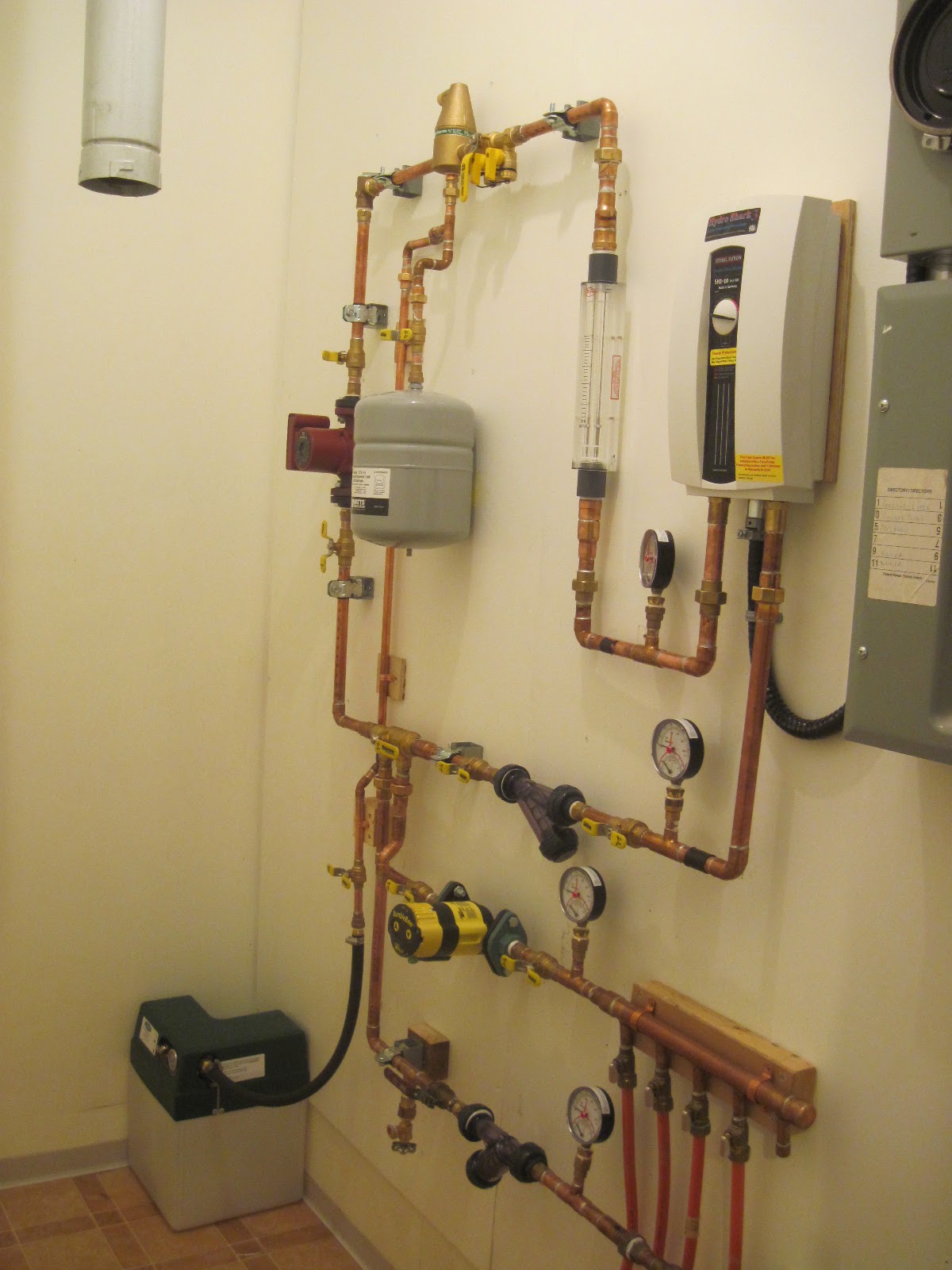 Hydronic System for Attached Garage: System Assembly