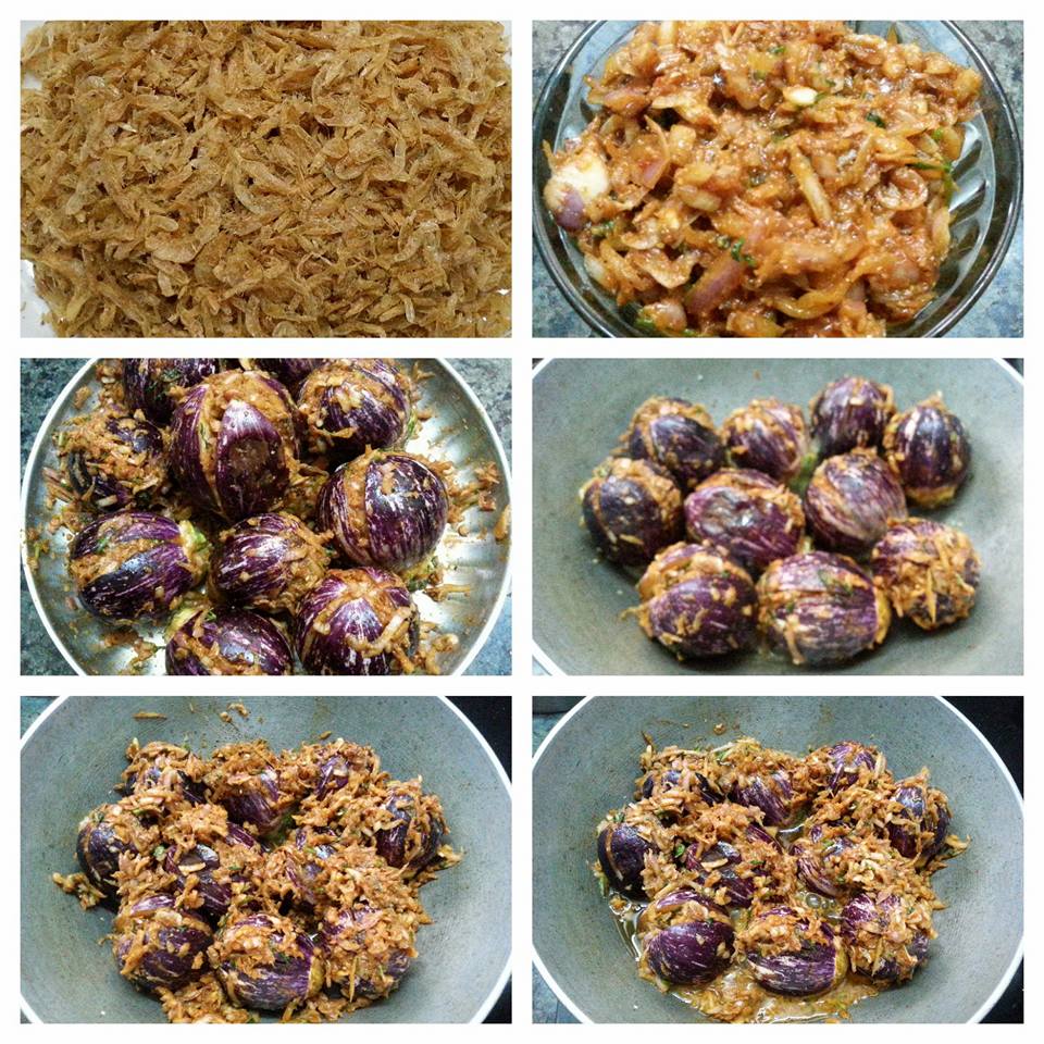 AmgeleRandapaakuda: Jawala ( Dry Baby Prawn) Bharva Baigan