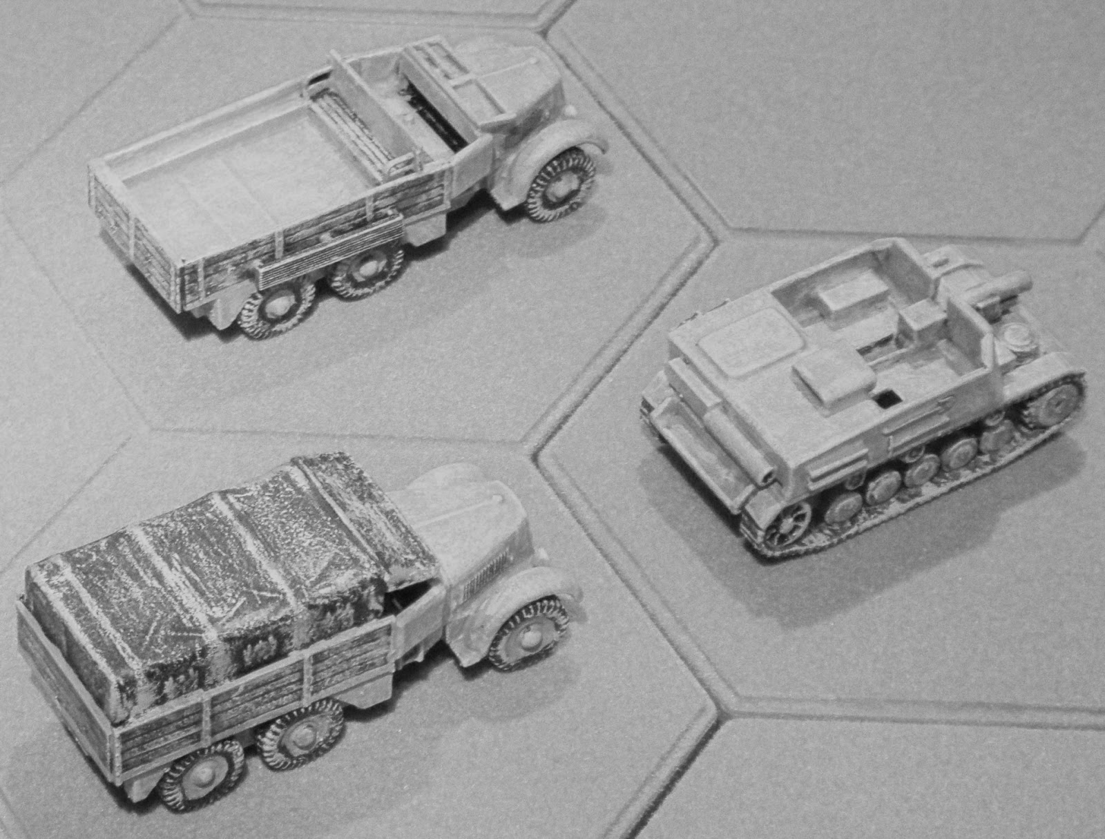 Wargaming Miscellany: Some scratch-built/modified model vehicles