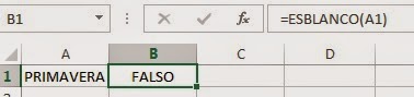 Exceltutos, tutoriales de excel: Funcion Esblanco excel