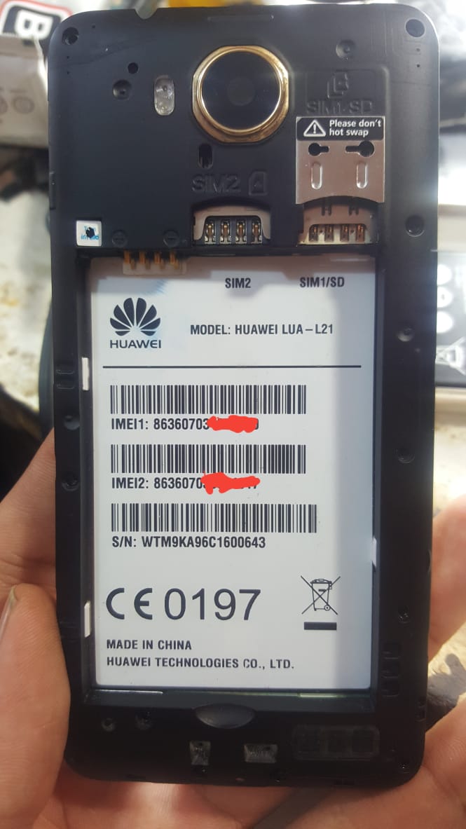 huawei lua l21 firmware 100% tested flash file - EMMC Dump Tested