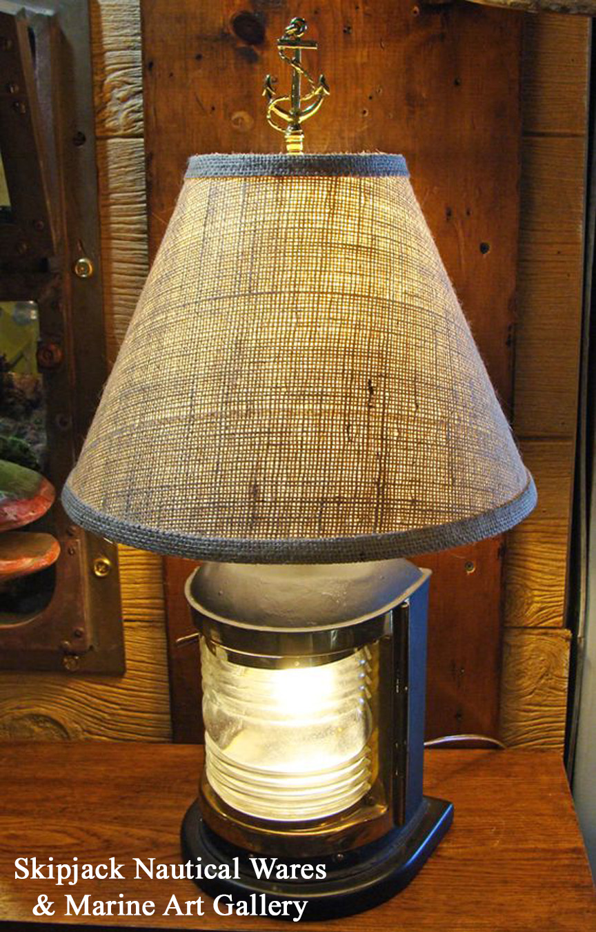 Skipjack's Nautical Living: Re-purposing Marine & Nautical Lamps to ...