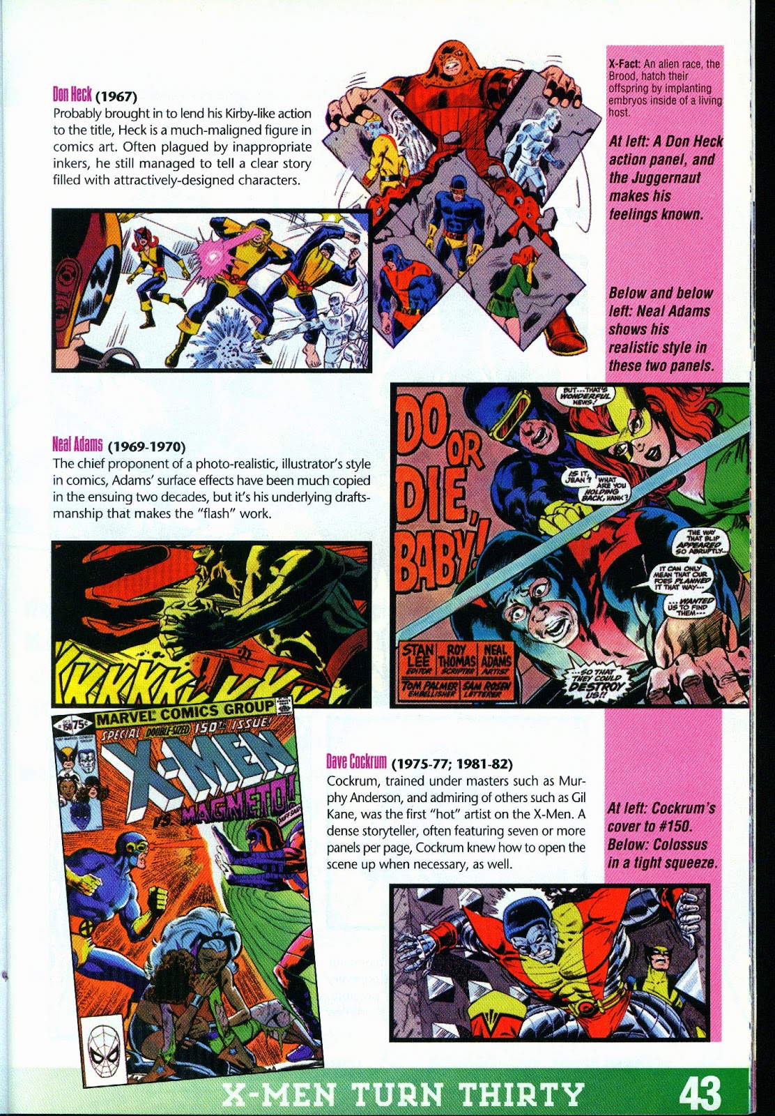The Dork Review: 1993 Wizard Magazine's X-Men Turn Thirty Collector's ...