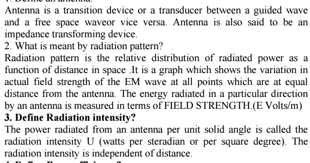 Antenna Viva Questions - SoniateSnyder