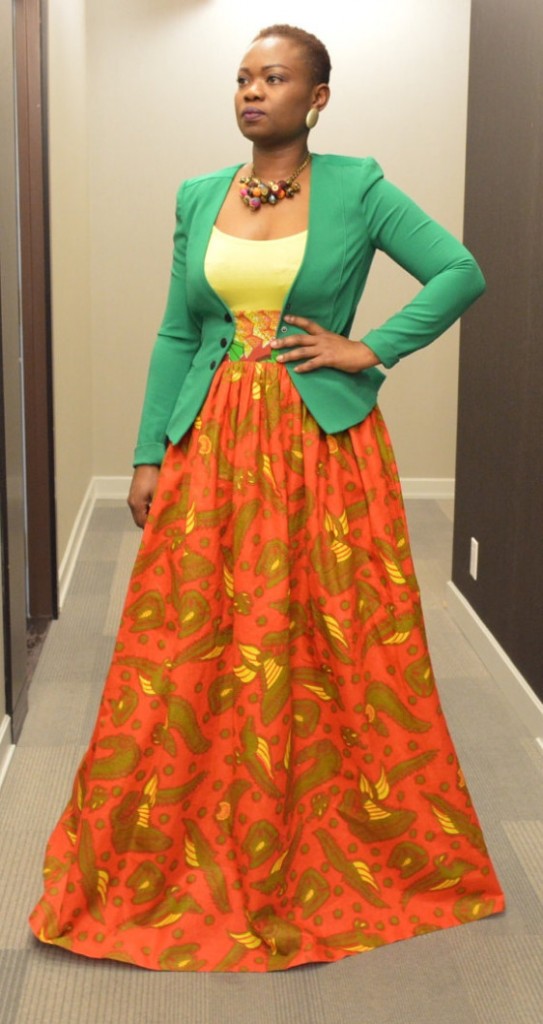 How To Style Kitenge Long Skirt – Fashenista