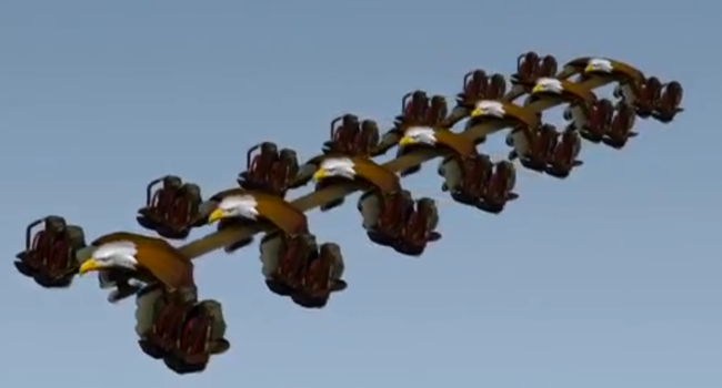 Through My Eyes: Awesome B&M Wing Coasters Ahoy!